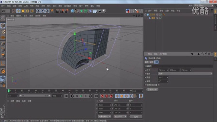 C4D R15 综合训练教程13:建模相关,变形器们【CINEMA 4D教程】