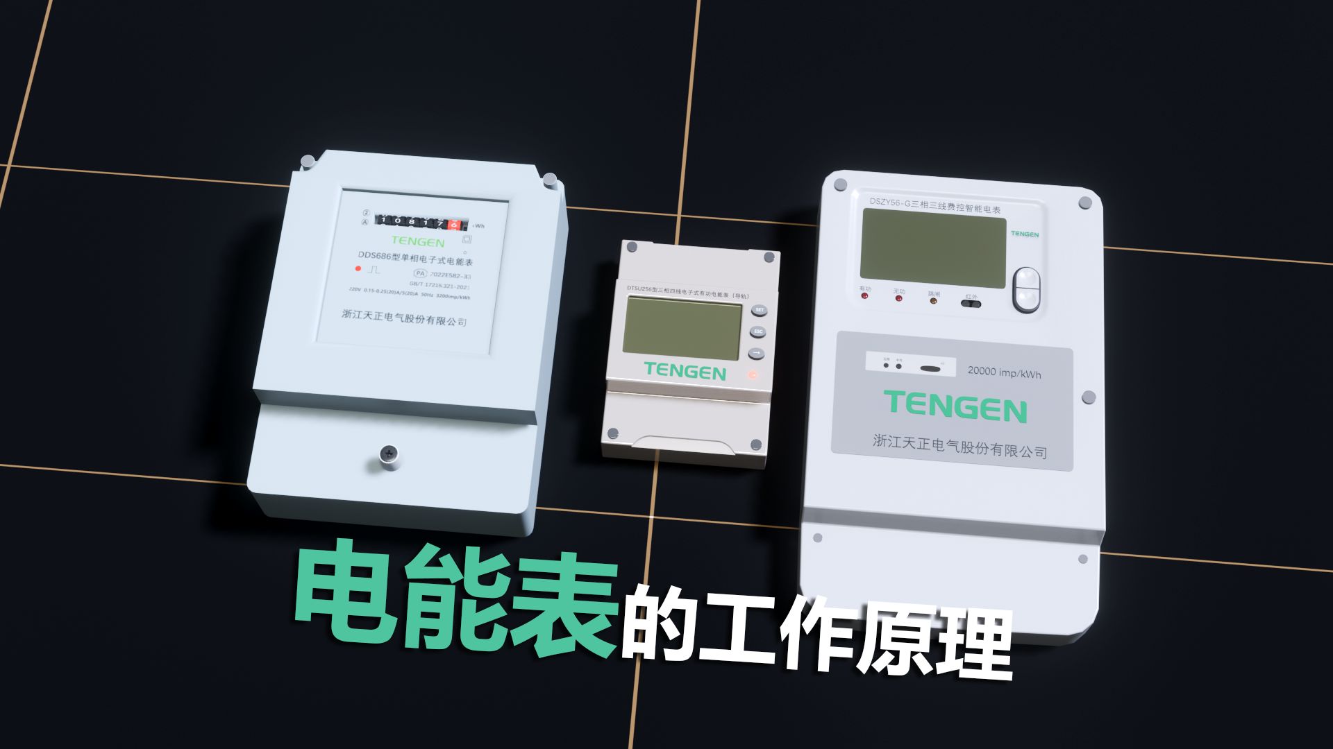 电表的工作原理,感应式和电子式