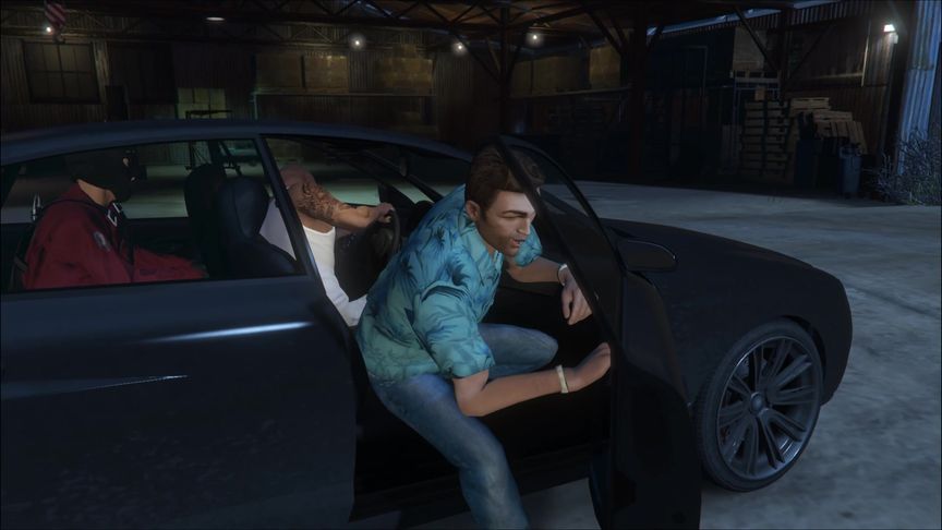 GTA5任务大干一票剧情 #gta #steam游戏 #每一帧都是热爱 #gta6