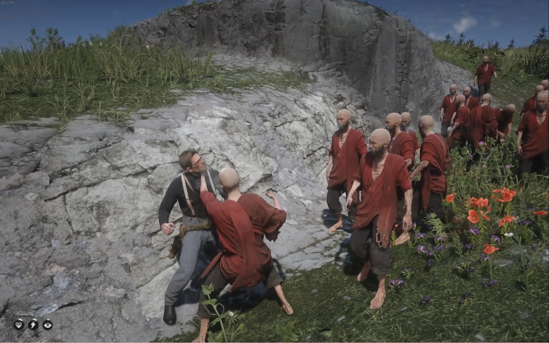 【荒野大镖客2】和尚我这次是真的裂开了!