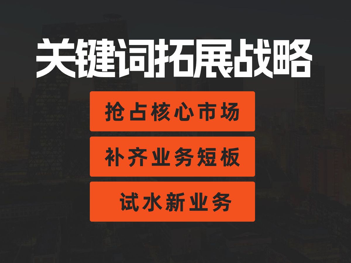 【第3集】SEO推广效果越来越差:教你关键词拓展战略,有效突破SEO...