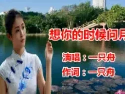 一只舟《想你的时候问月亮》网络歌曲_新歌曲