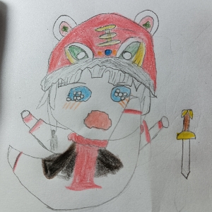 睡眠很好的木桃 