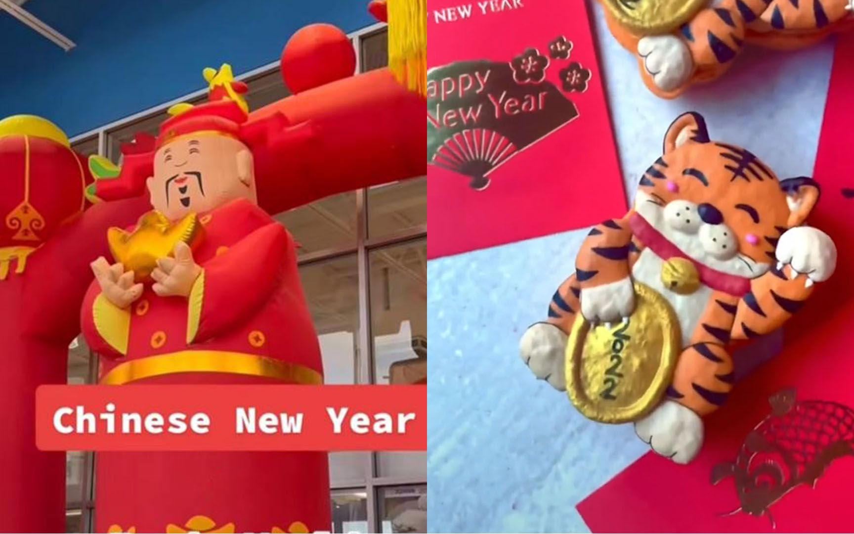 中国年味火到海外,外国人“追虎”沉浸式过节:本命年还得穿点红