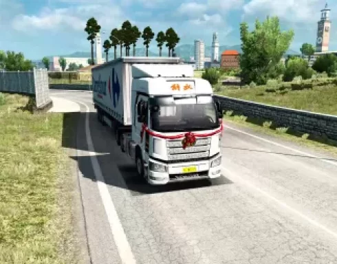 欧洲卡车模拟2解放J6红布版