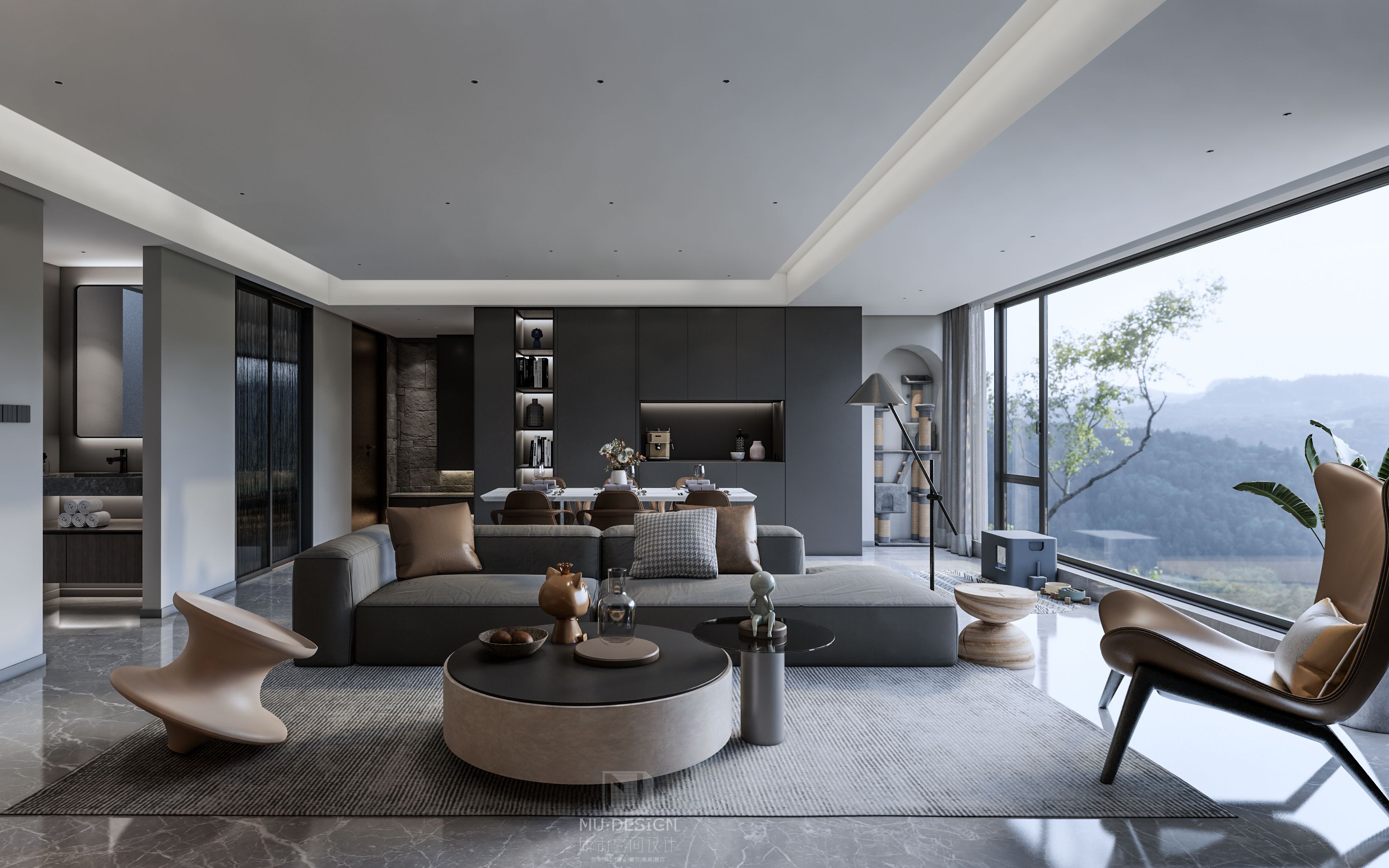 MU DESIGN【现代极简无主灯设计】