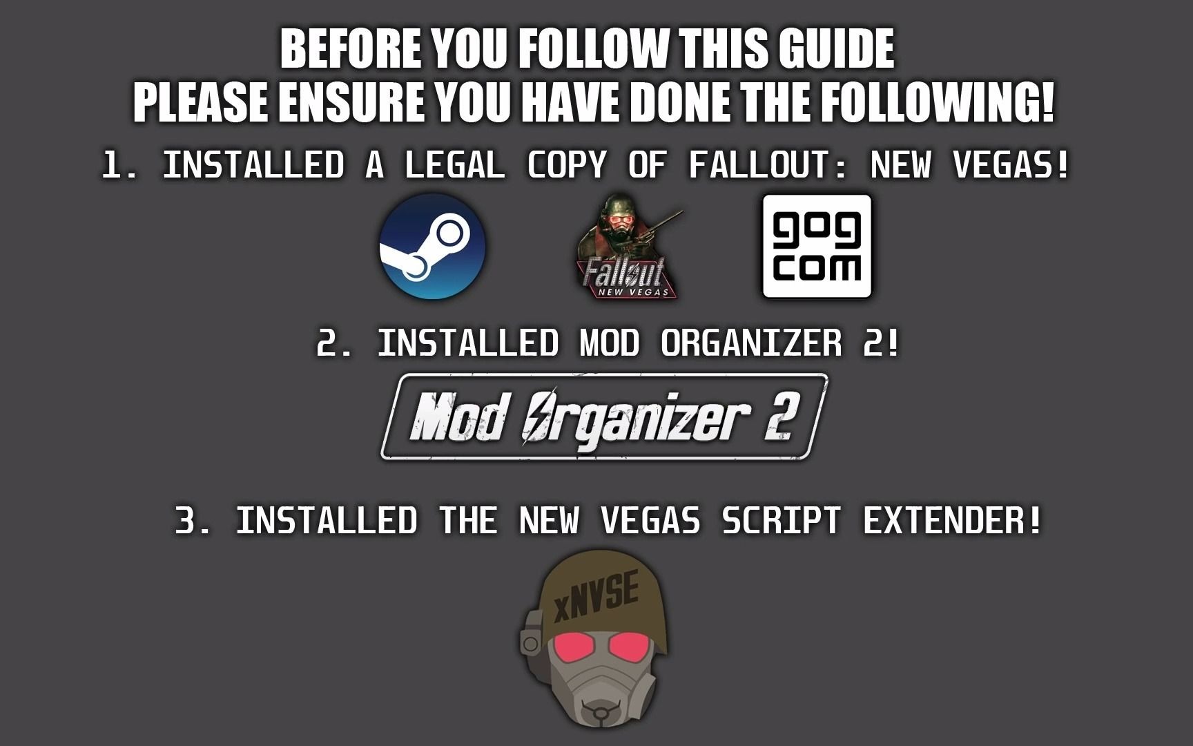 How to Mod Fallout New Vegas - Bug Fixes 2021- Mod Organizer 2