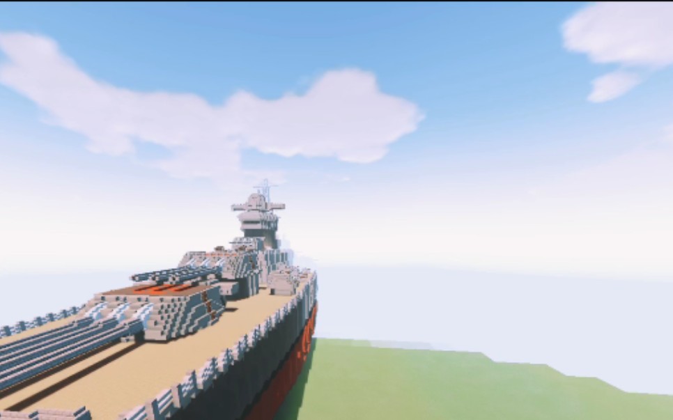 【我的世界】自建船 恒阳级通用战列舰