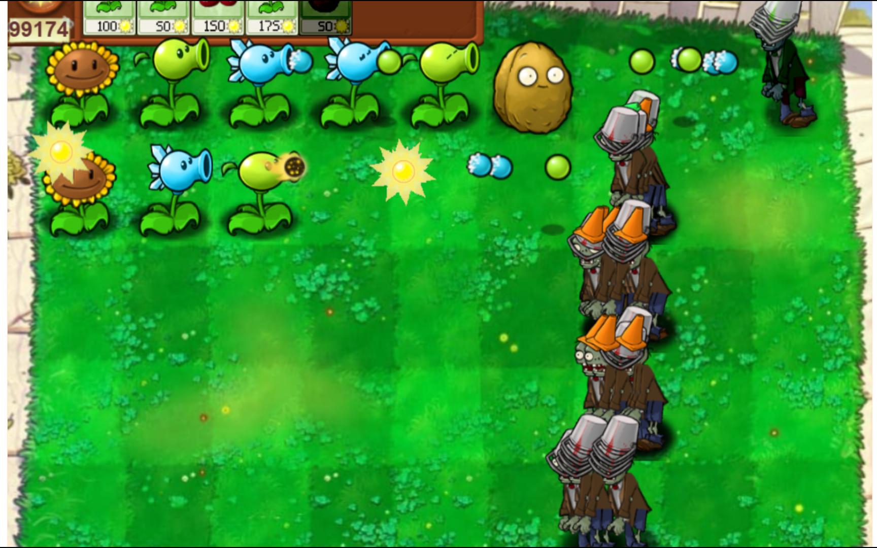 编程猫远古作品:高仿pvz!