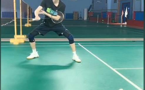 刘辉羽毛球直播:接杀弹后场