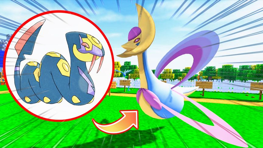 我的世界精灵宝可梦79:一条饭匙蛇自投罗网,制作两个牧场方块!