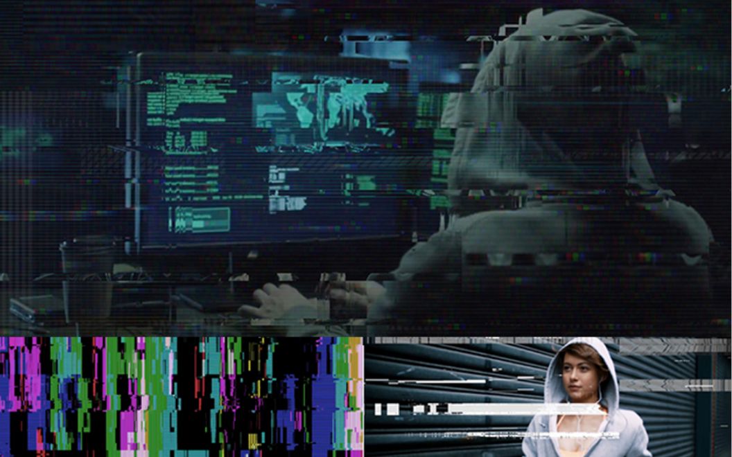 AE制作 不良电视信号干扰(glitch)
