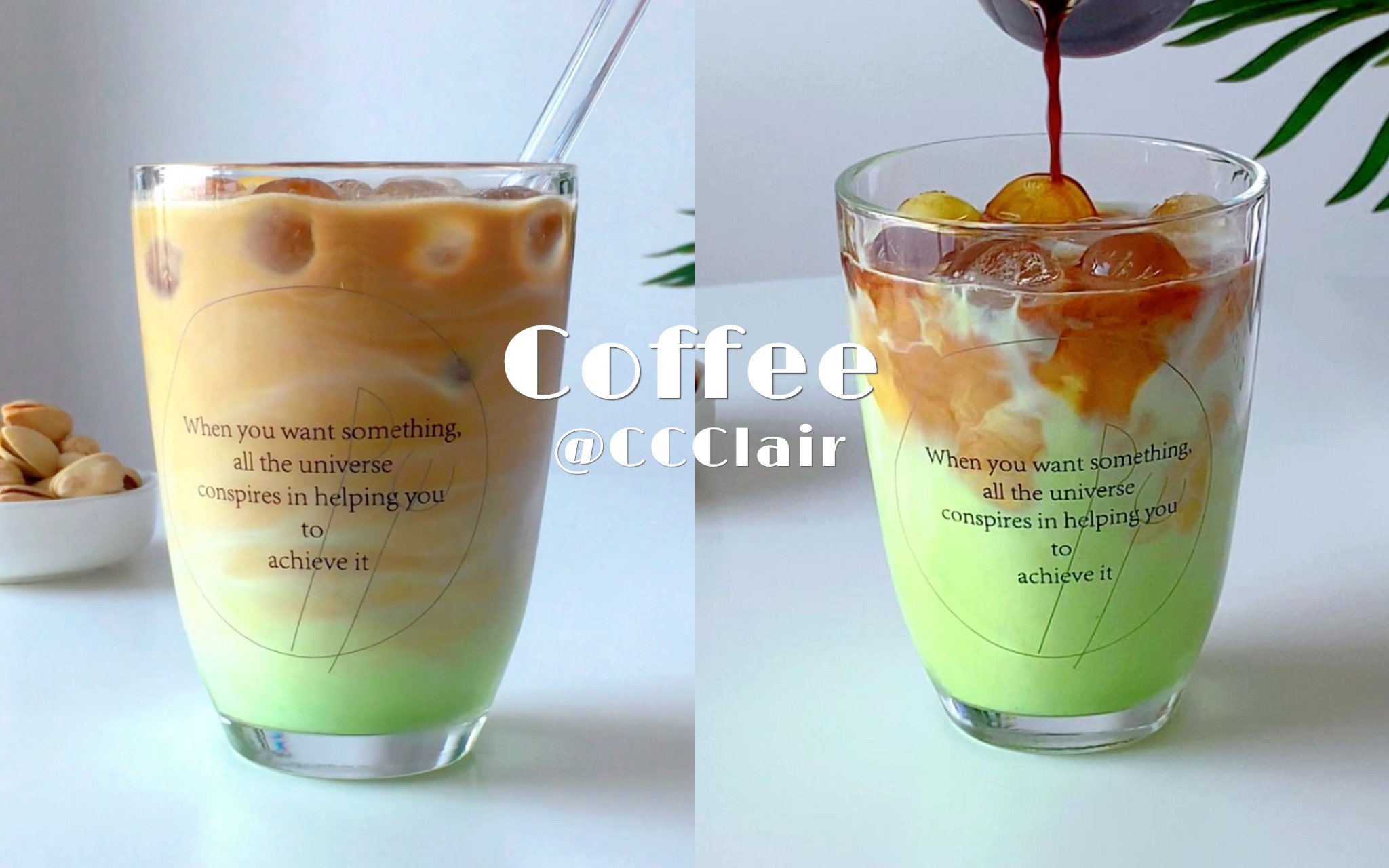 开心果拿铁ߒ�让人喝了就变开心的咖啡