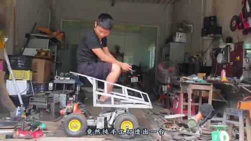 第一集ll 牛人纯手工打造卡特矿用卡车