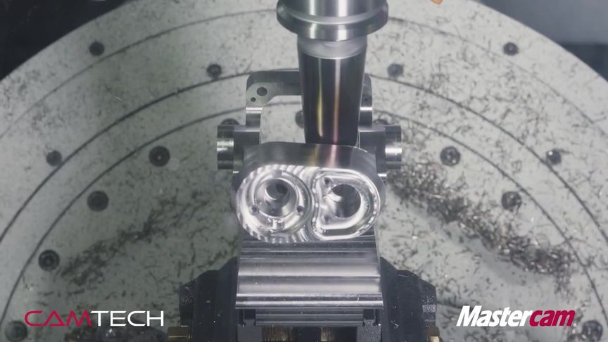 mastercam2020 零件编程加工