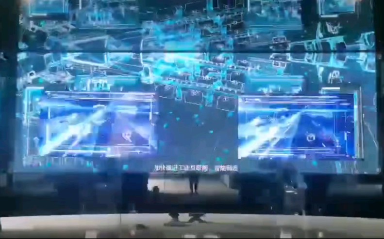 上海机械臂大屏互动 机械臂+LED大屏舞台表演互动