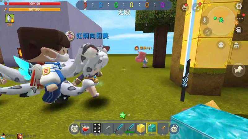 迷你世界:乞丐有超多神器,还把魔刀千刃送给好心的富人