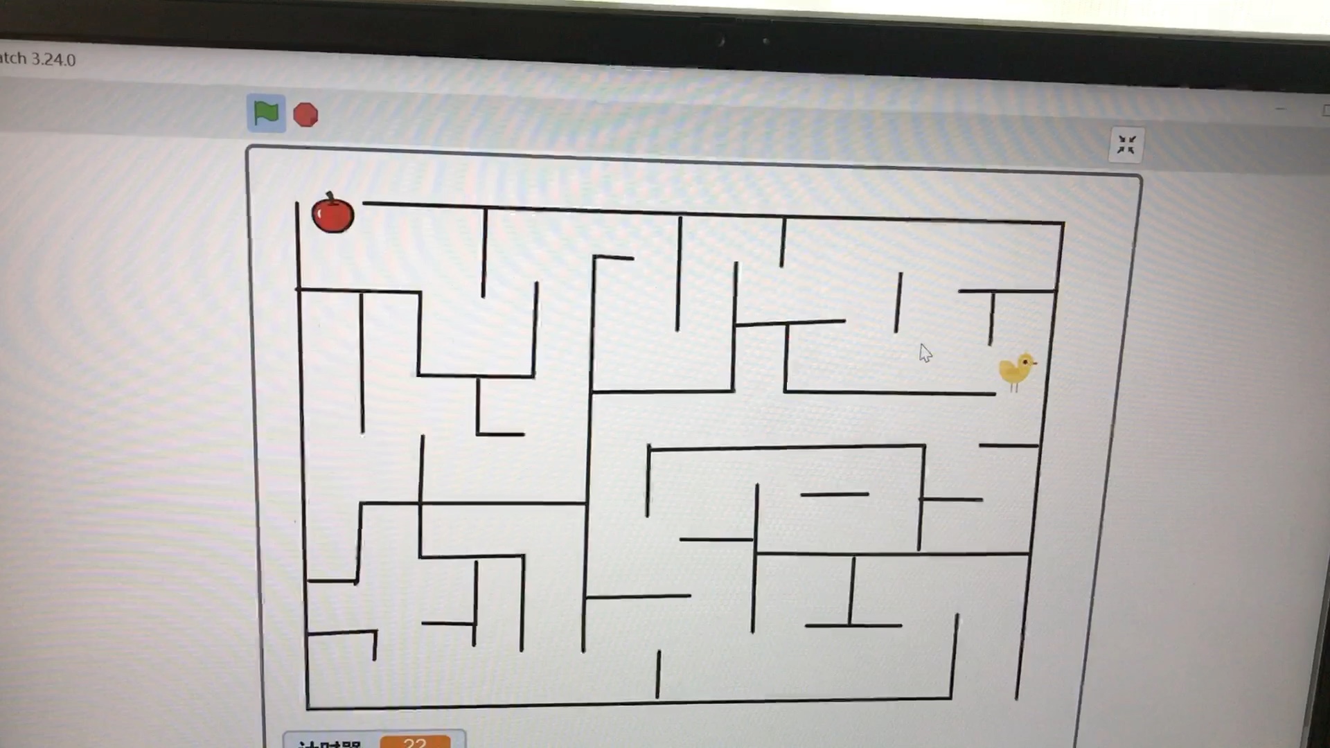 「scratch」迷宫游戏