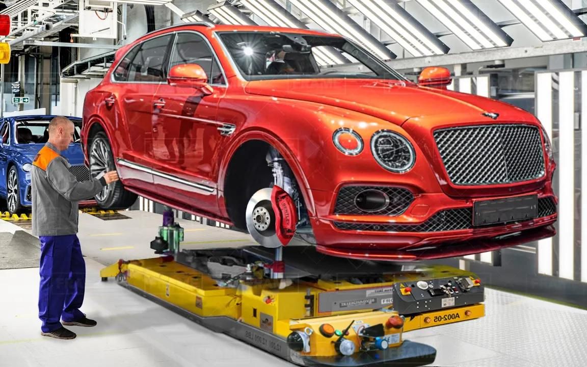 【4K鉴赏】如何制造一台超级SUV? 带你走进百万豪华SUV的生产线