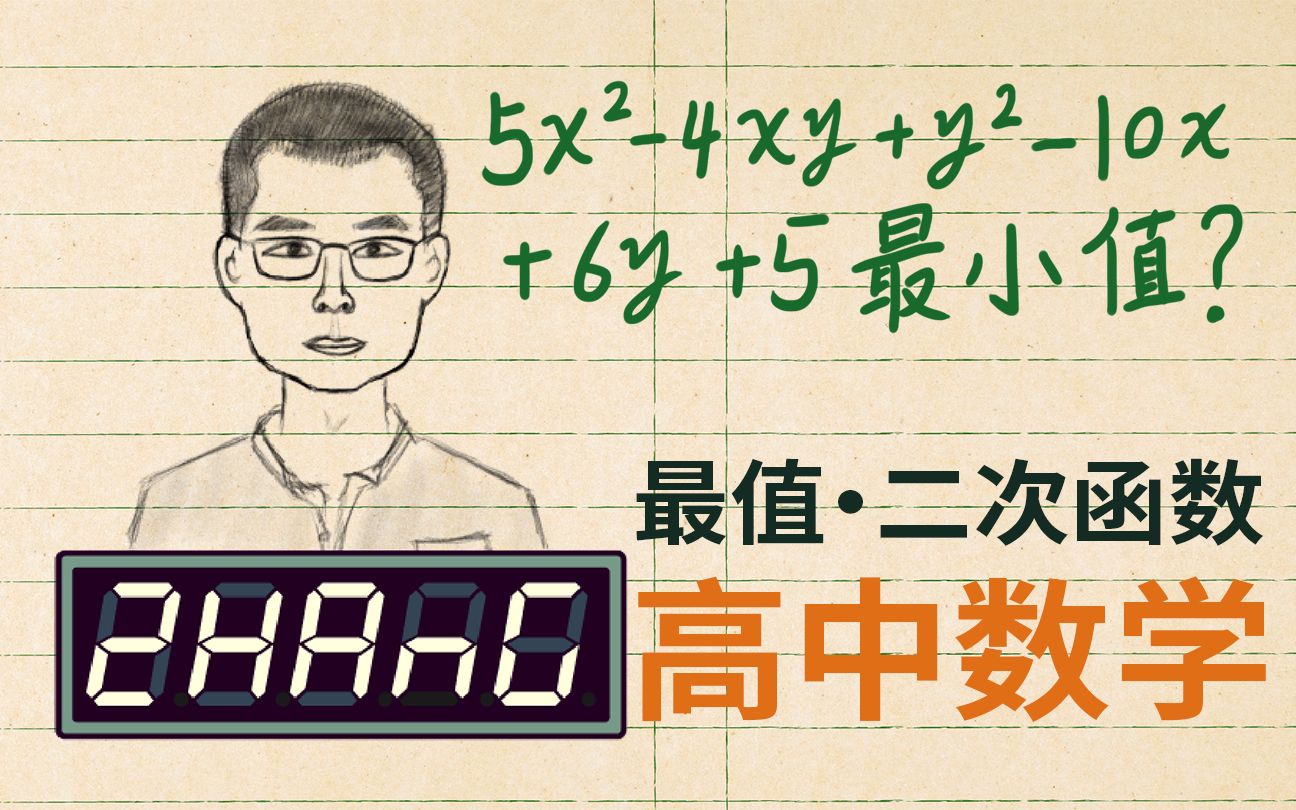 【高中数学】「最值·二次函数」