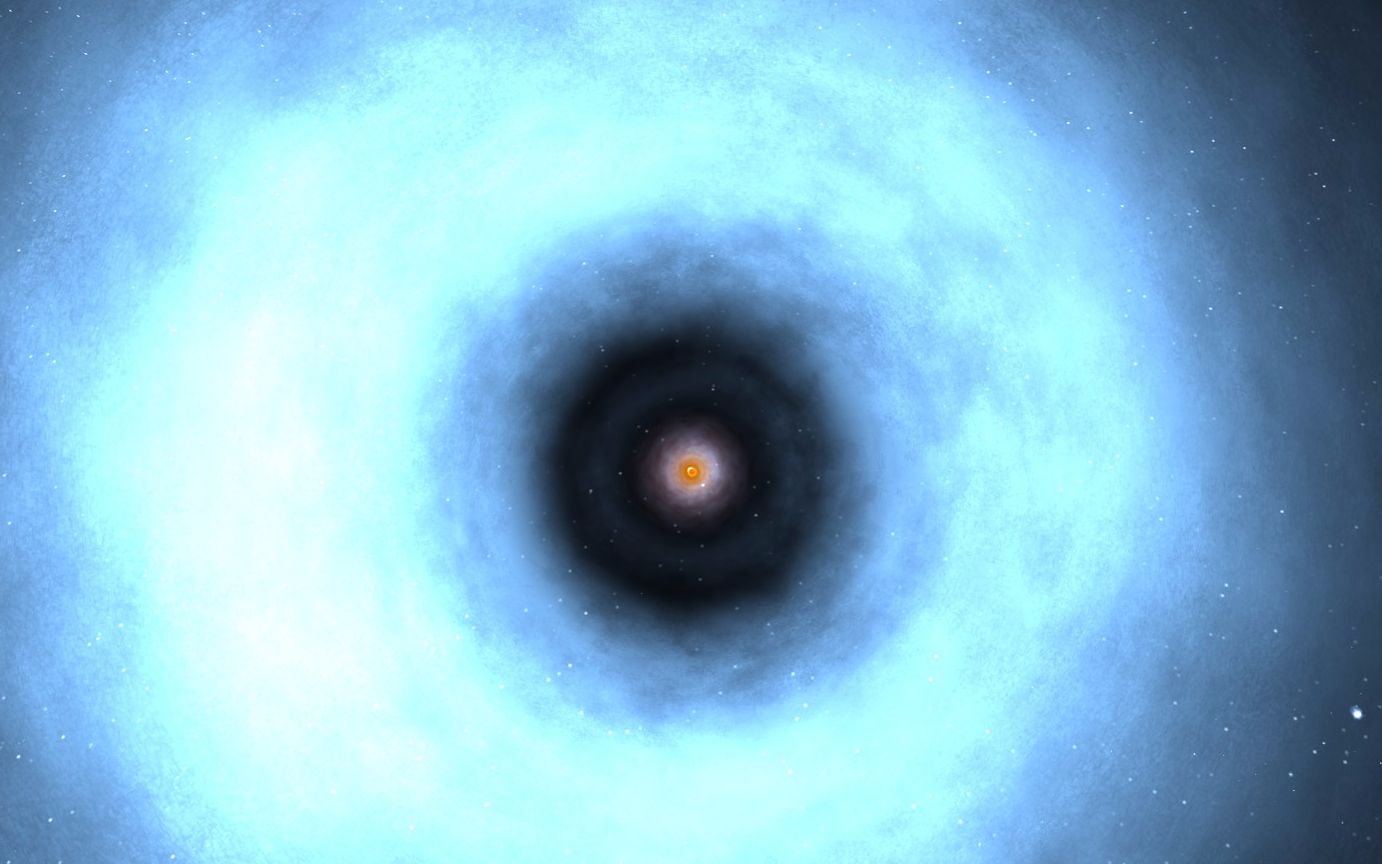 最小的恒星撞击最大的行星会发生什么?