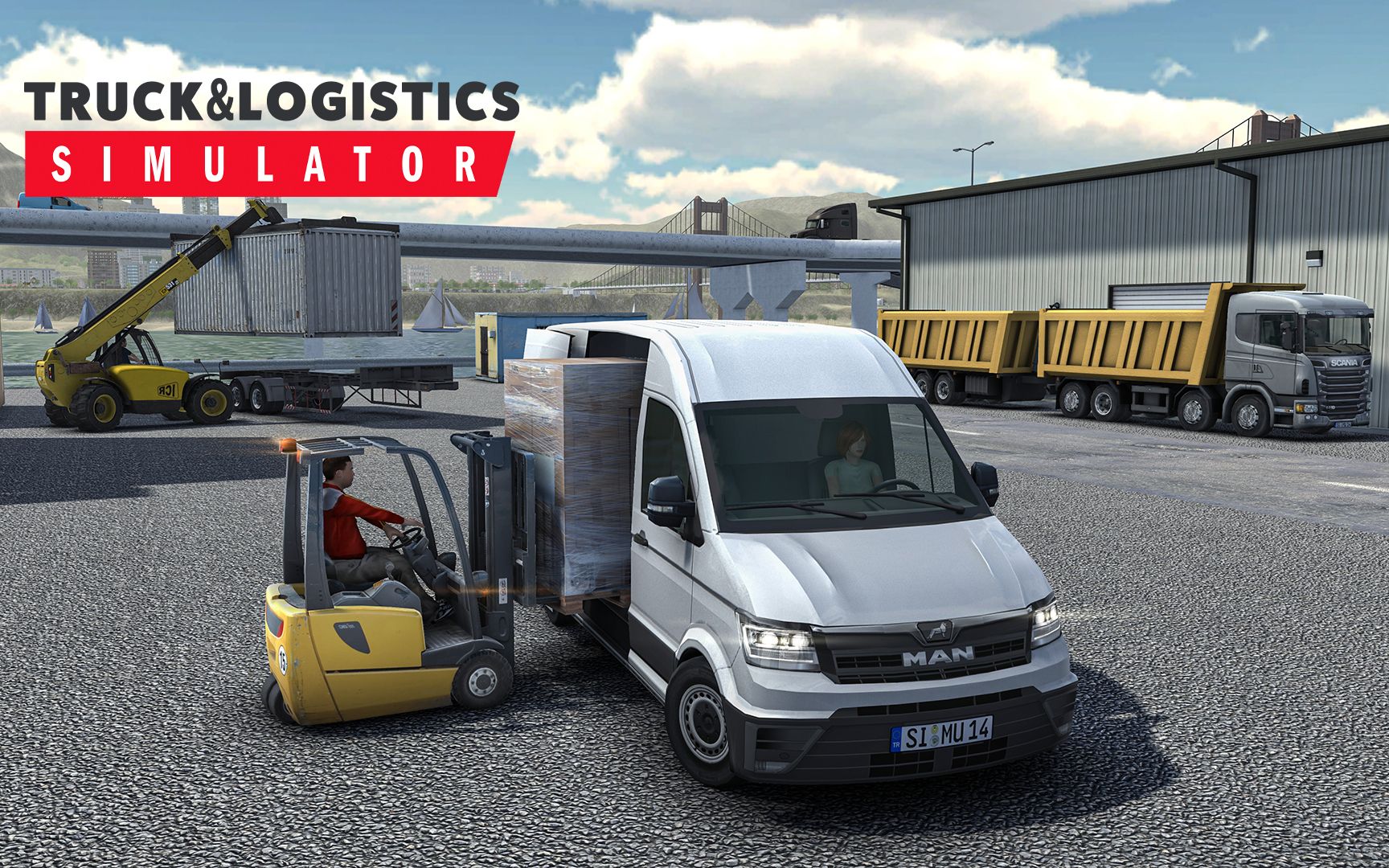 卡车物流模拟 #4:我富起来了 试玩曼恩TGE顺便冲了个高 | Truck and ...