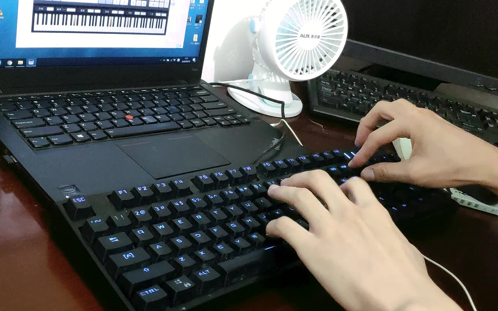 【键盘钢琴】月まで届け、不死の煙