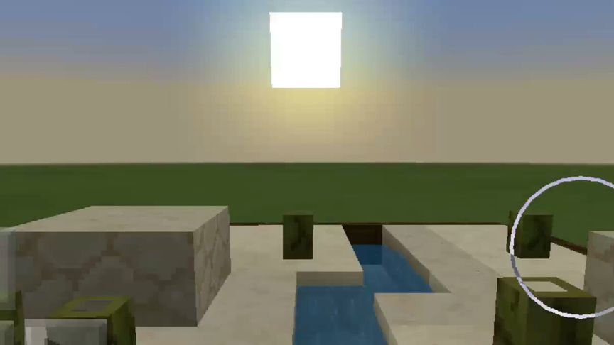 我的世界 教你如何做迷你立体沙漠