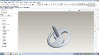 pro-e实例演示——旋转手轮模型特征