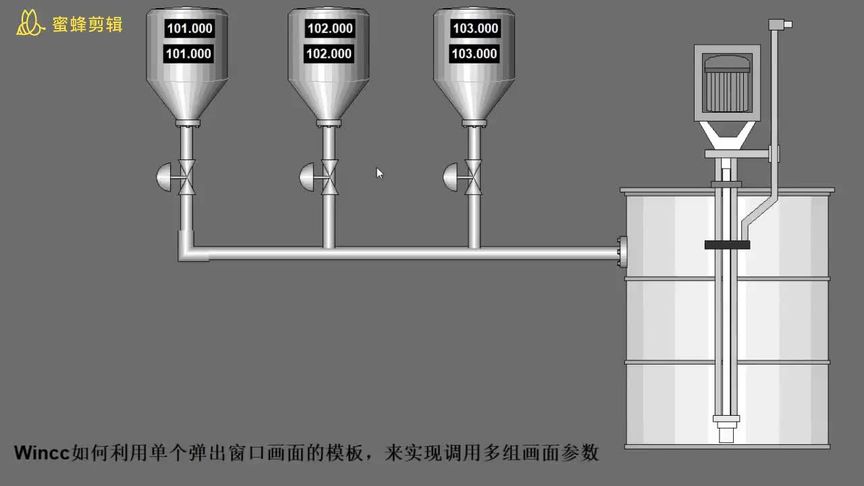 Wincc如何利用单个弹出窗口画面模板来实现调用多组画面参数