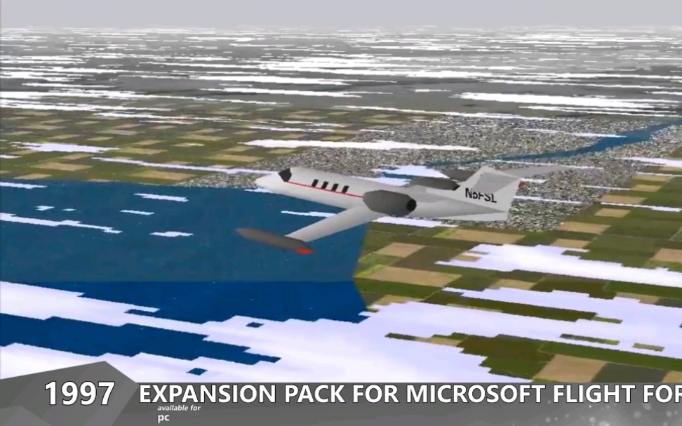 【画面进化史】1982-2019微软模拟飞行
