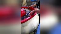 东莞启隆-VB-D型振动抛光机-自动选料工作演示