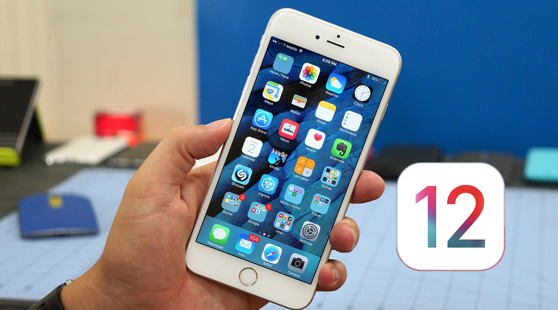 给iPhone6sp升级iOS 12后,就问这表现还能不能再用三年?