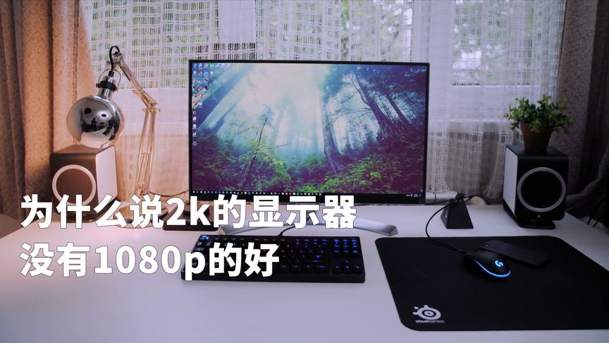 【2k对比1080p】高分辨率的显示器,真的就适合你吗?