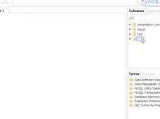 1.7 使用MYSQL图形化管理工具建立数据库和表