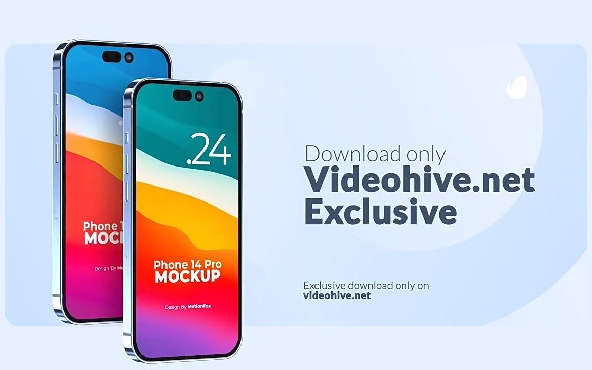 AE模板-三维手机界面APP应用展示介绍动画 Phone 14 Pro Device ...