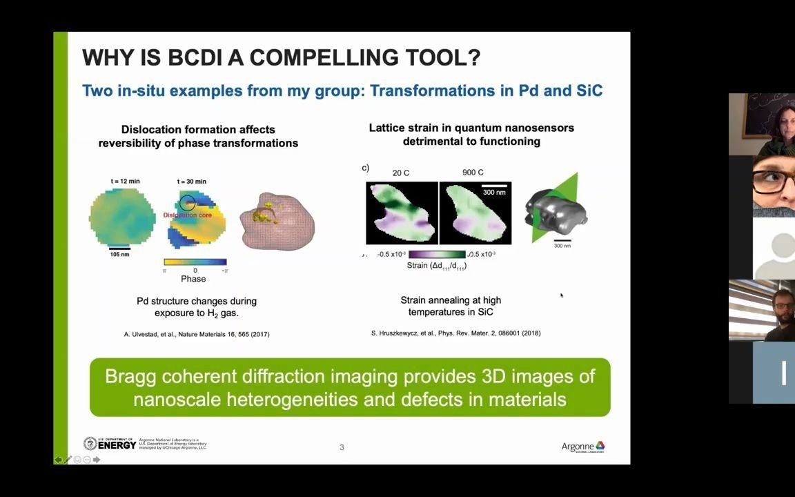 New opportunities for materials science with coherent x-ray diffraction ...