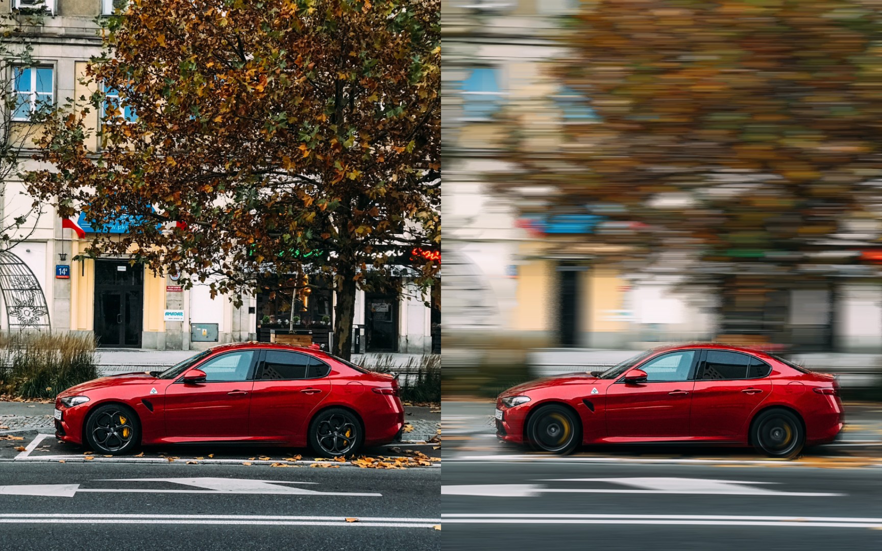 Photoshop教程:动态汽车效果