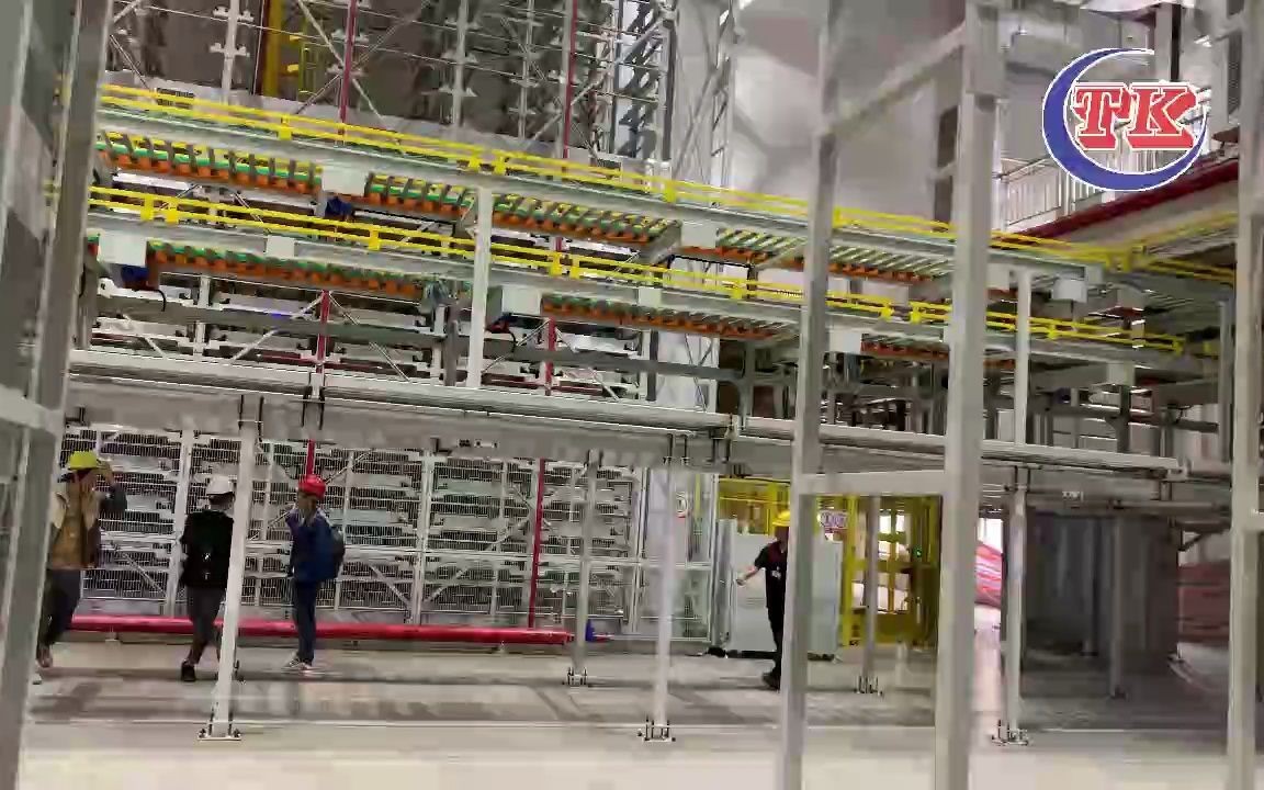 新能源锂电池智慧物流工厂智能仓储