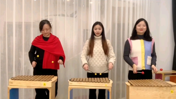 奥尔夫乐器合奏《小飞象》“有一只小飞象,每天都会打喷嚏,哈咻,哈咻...