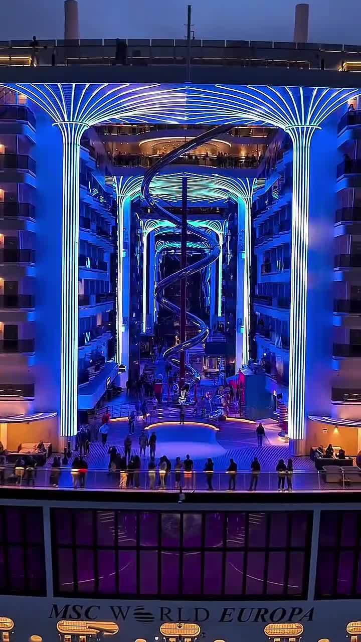 MSC地中海顶奢邮轮,环游世界30万人民币人!