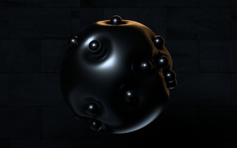 【搬运】c4d制作 动态挤压小球 Animated Deformed Sphere (Cinema ...