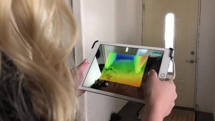 用ipad就可以三维扫描导出模型