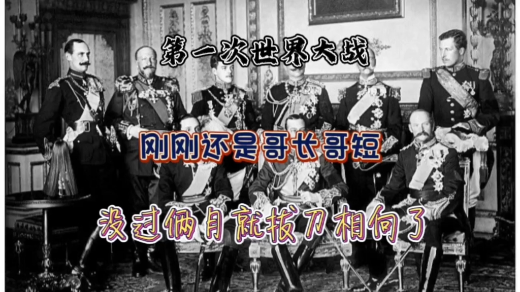 明明是一家子为什么要打第一次世界大战