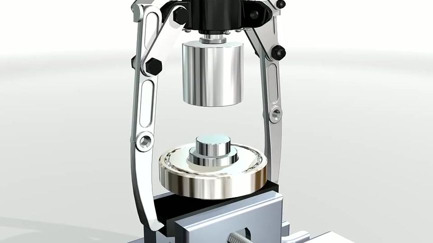 省时省力的轴承拉拔器,这个实在是太棒了