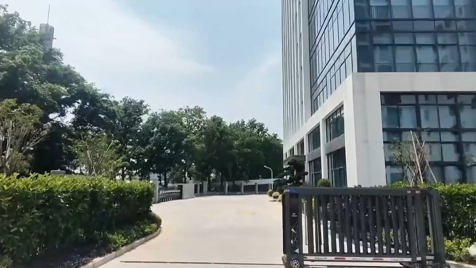 安快T901铝合金分段段滑门电动智能遥控工业大门事业单位工厂段滑...