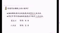 青岛版数学教材三年级下册《小数的初步认识》微视频