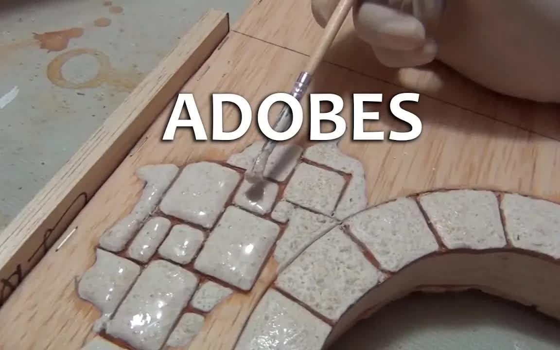 【局部精琢(石墙)——石墙制作技巧教程】【中字】【El Taller】