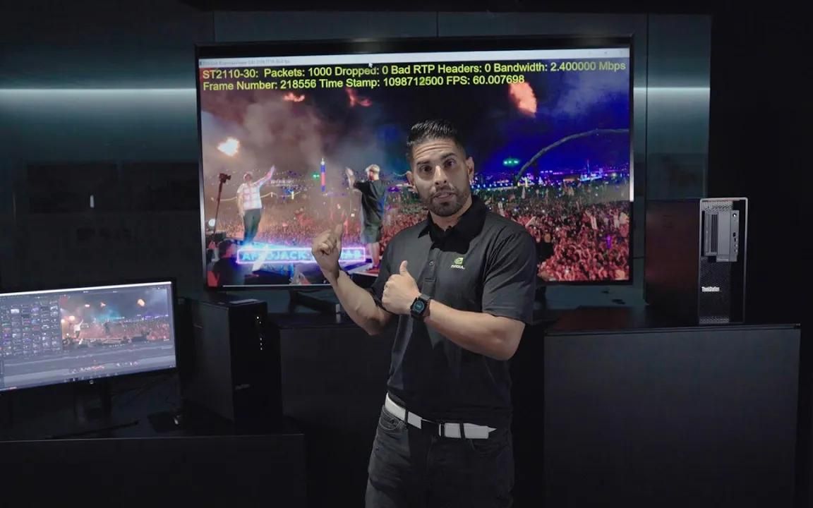 使用 NVIDIA Rivermax 简化 SMPTE ST 2110 部署