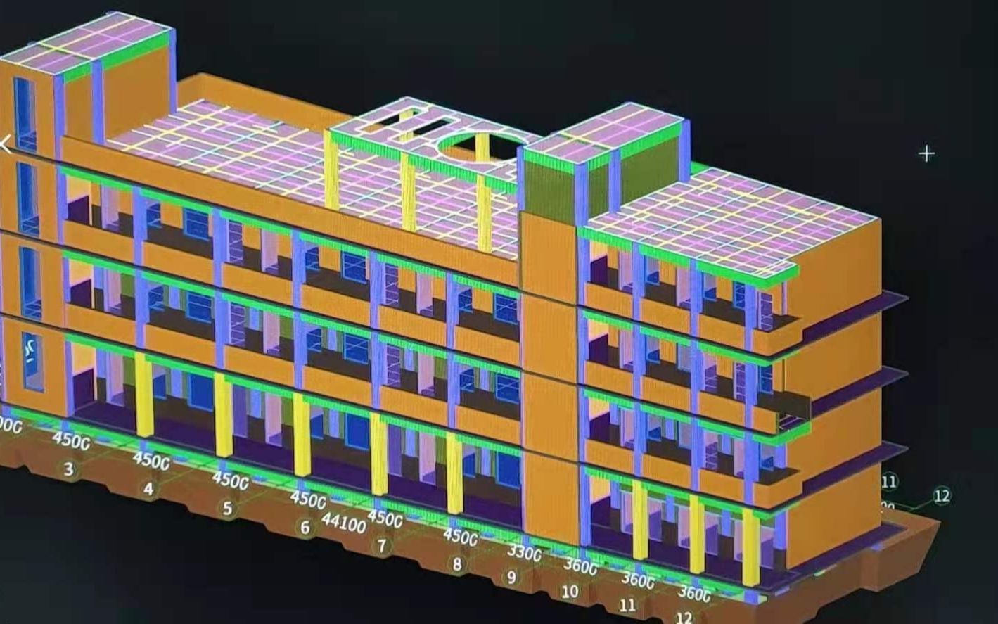 土建造价-广联达建模-8